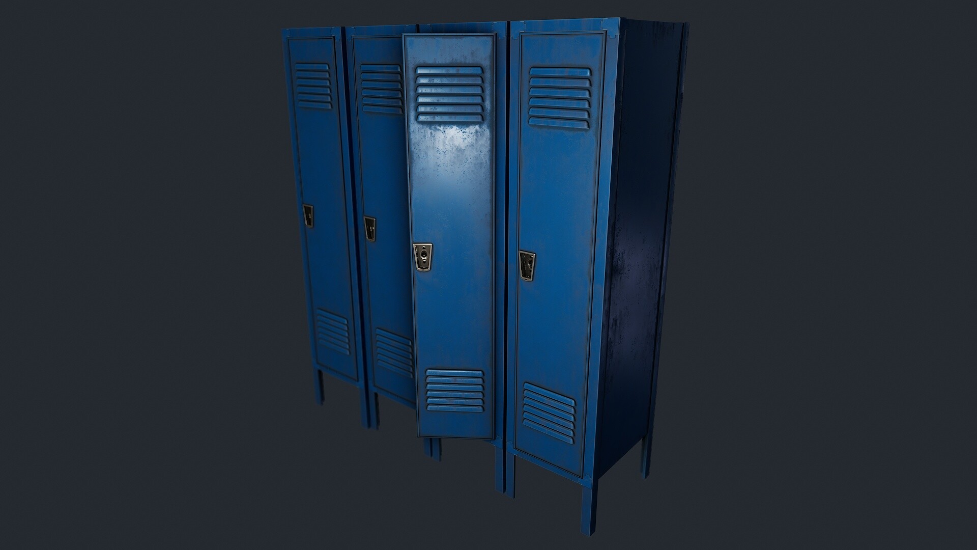 ArtStation - Prop Study - Locker