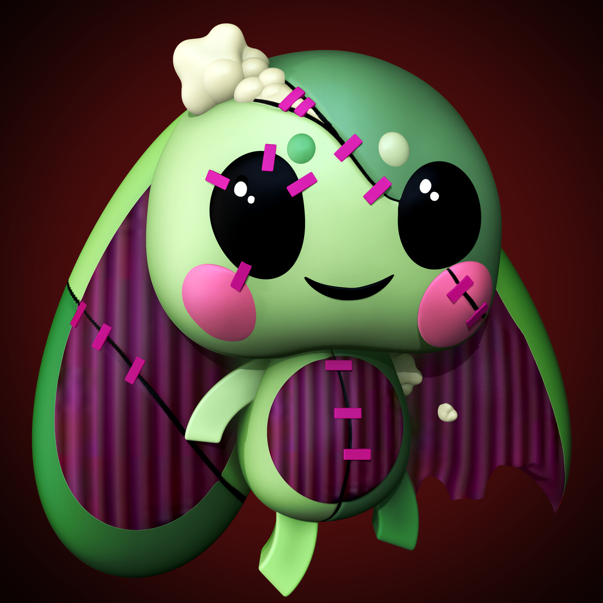 ArtStation - Zombie Bunny