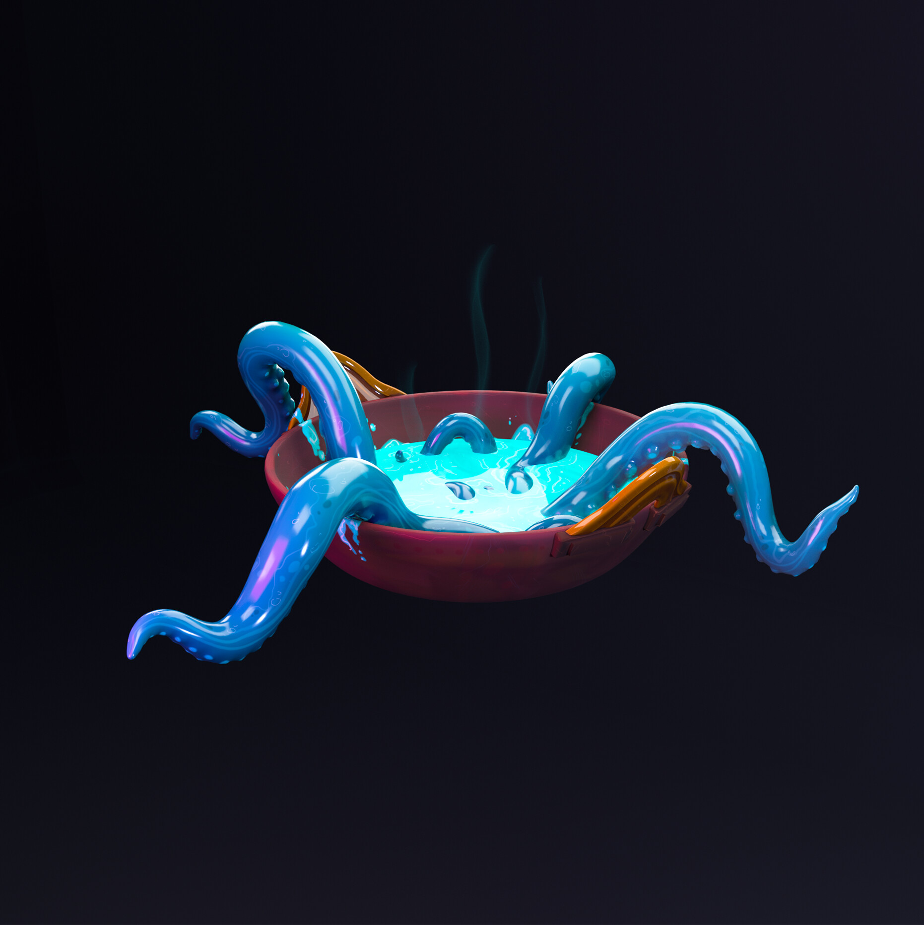 ArtStation - Tentacle Dish