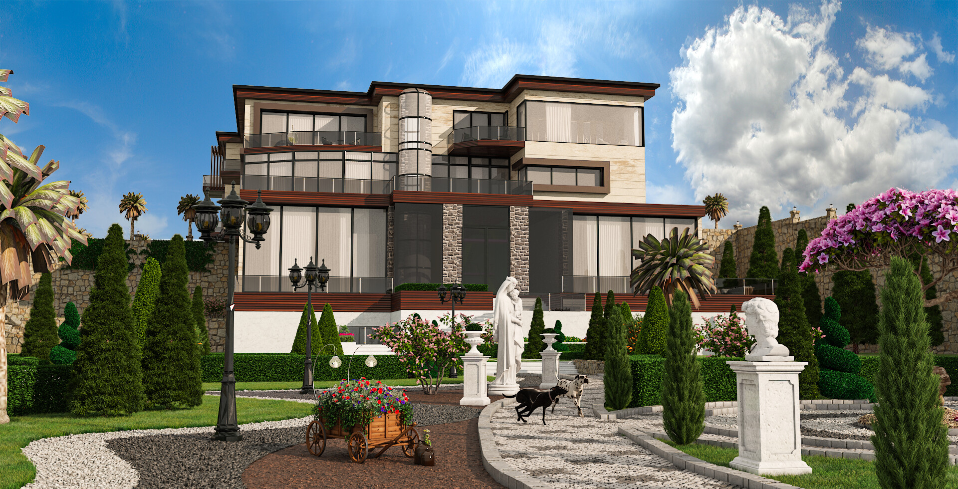 ArtStation - VILLA CONCEPT DESIGN