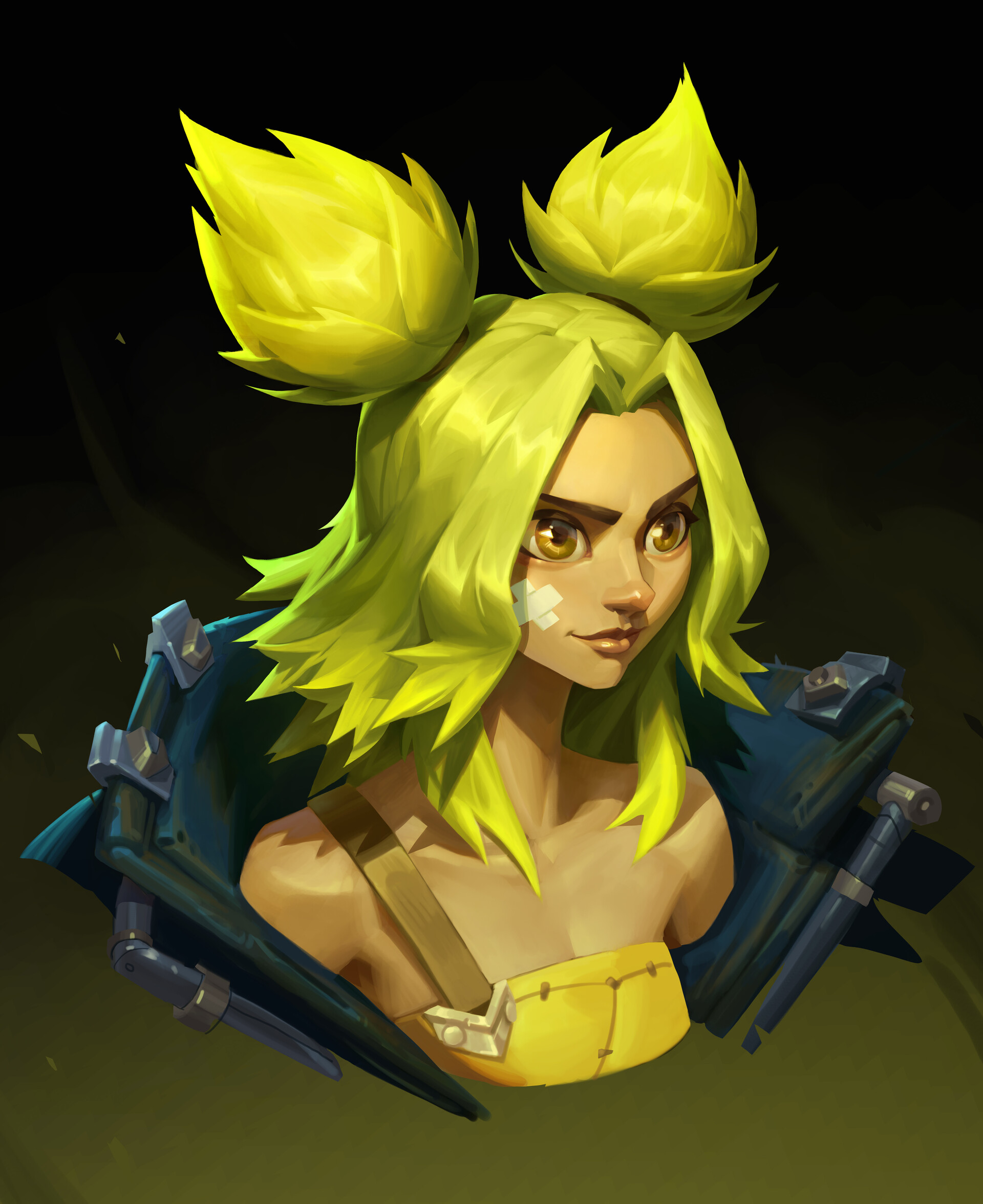 ArtStation - Fan painting League of Legends Zeli