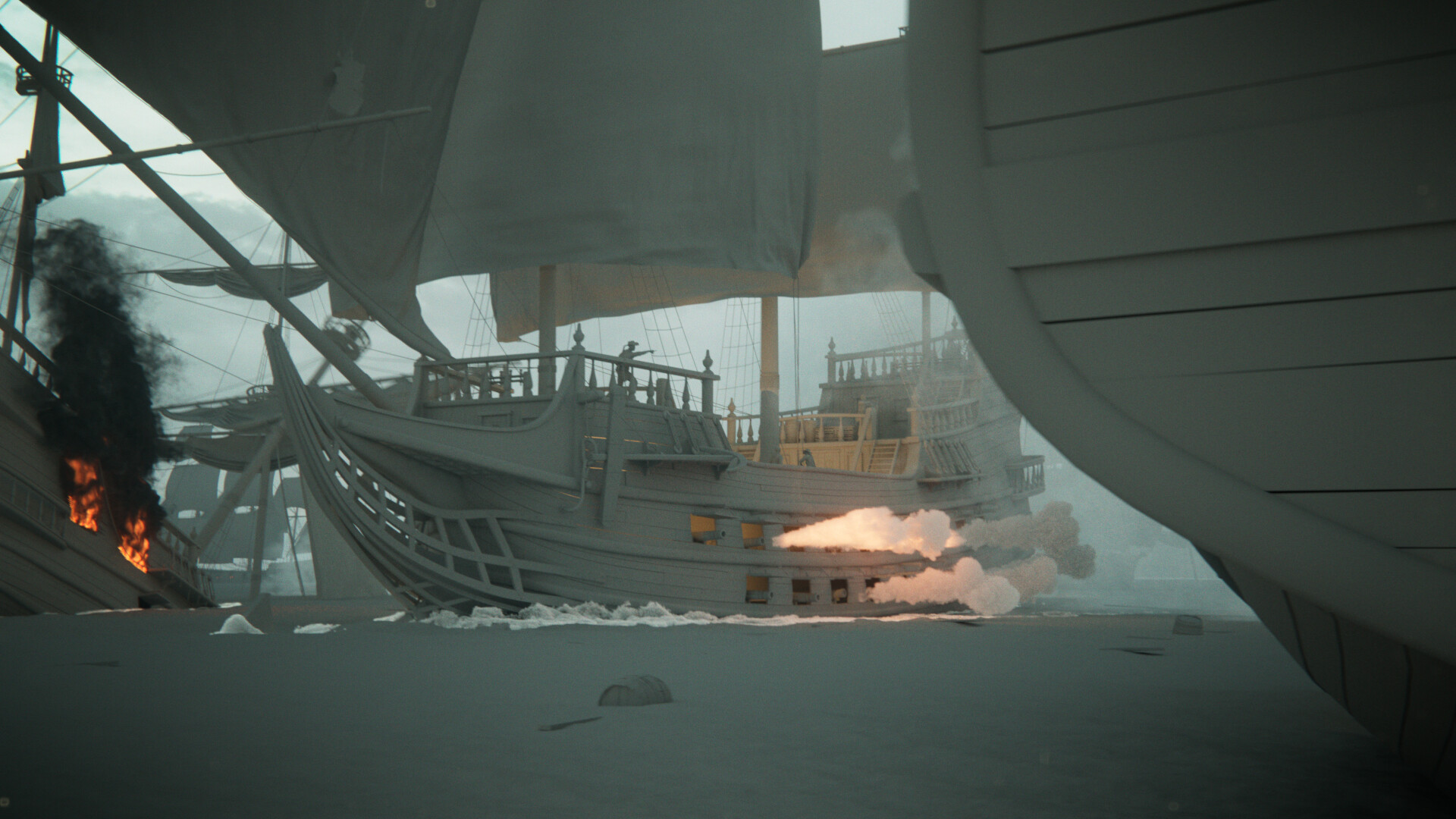 Andreas Hansen - Ship Battle