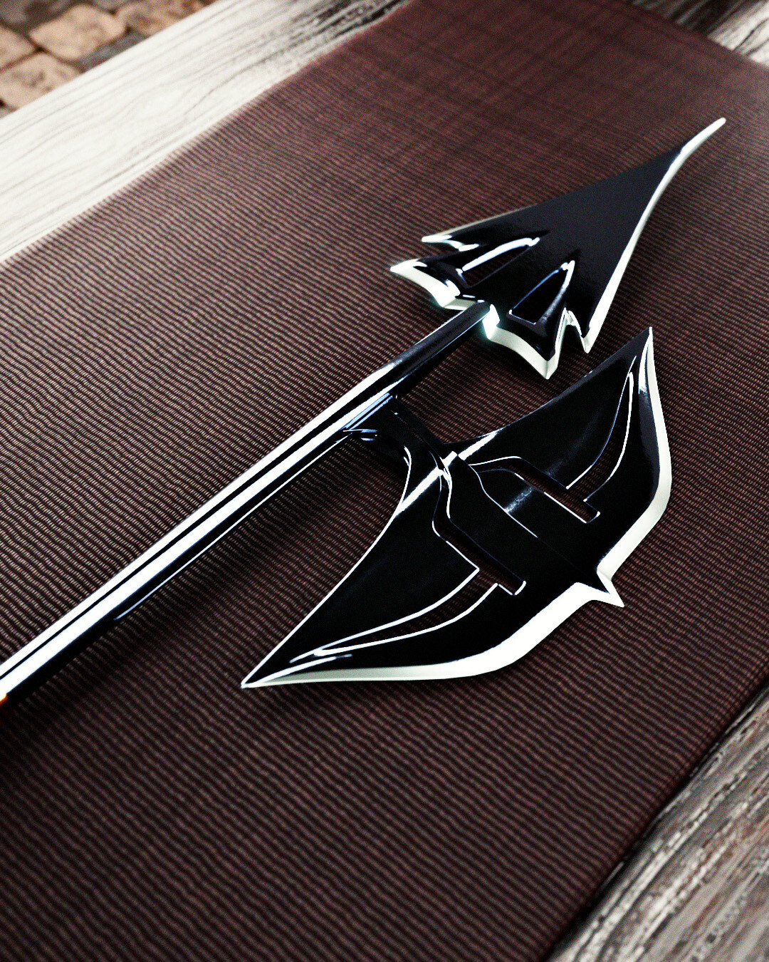 Nathan Ellerton - Transforming Halberd / Trident Weapon