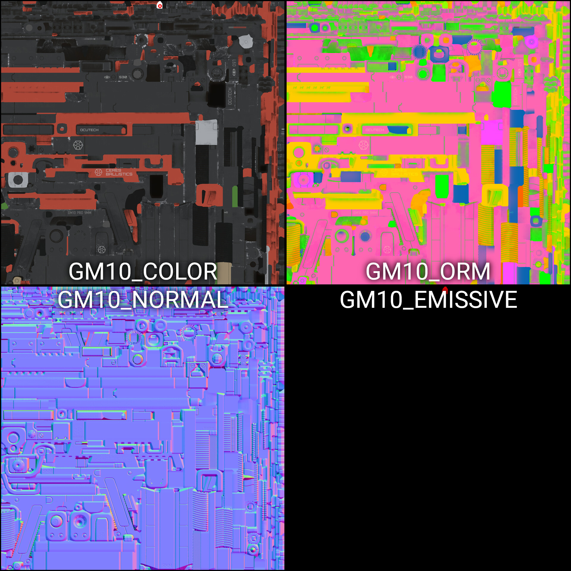 QuakeShambler - GM10 PRO 9MM - Game Ready