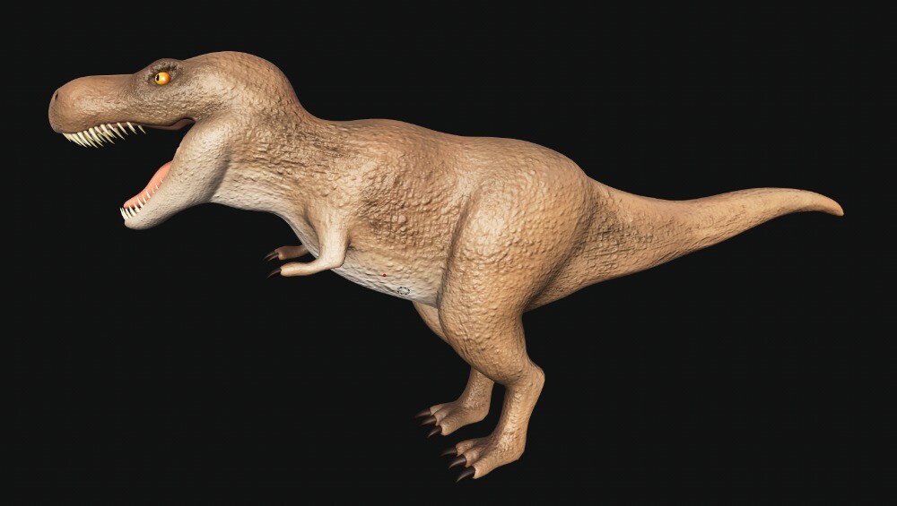 ArtStation - Stylized T-Rex