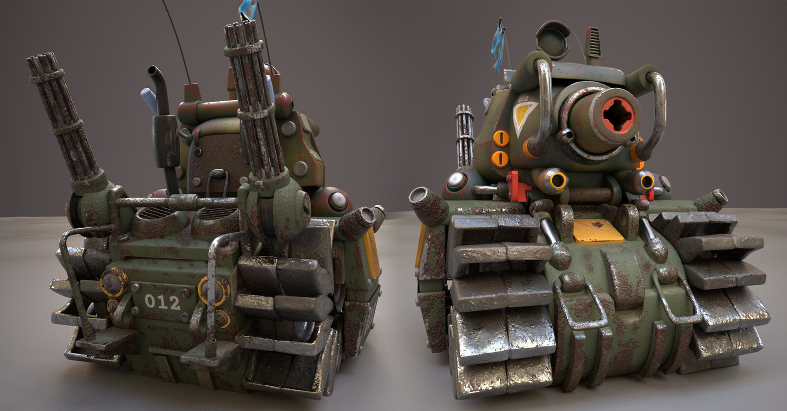 Rishav Thakur - Metal Slug SV-001 Tank