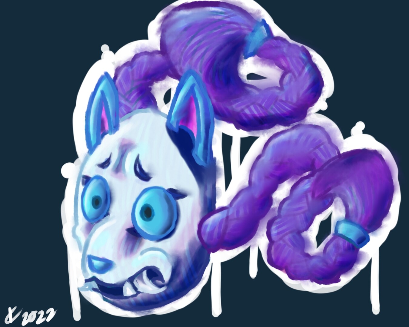 ArtStation - Kitsune Mask Concept