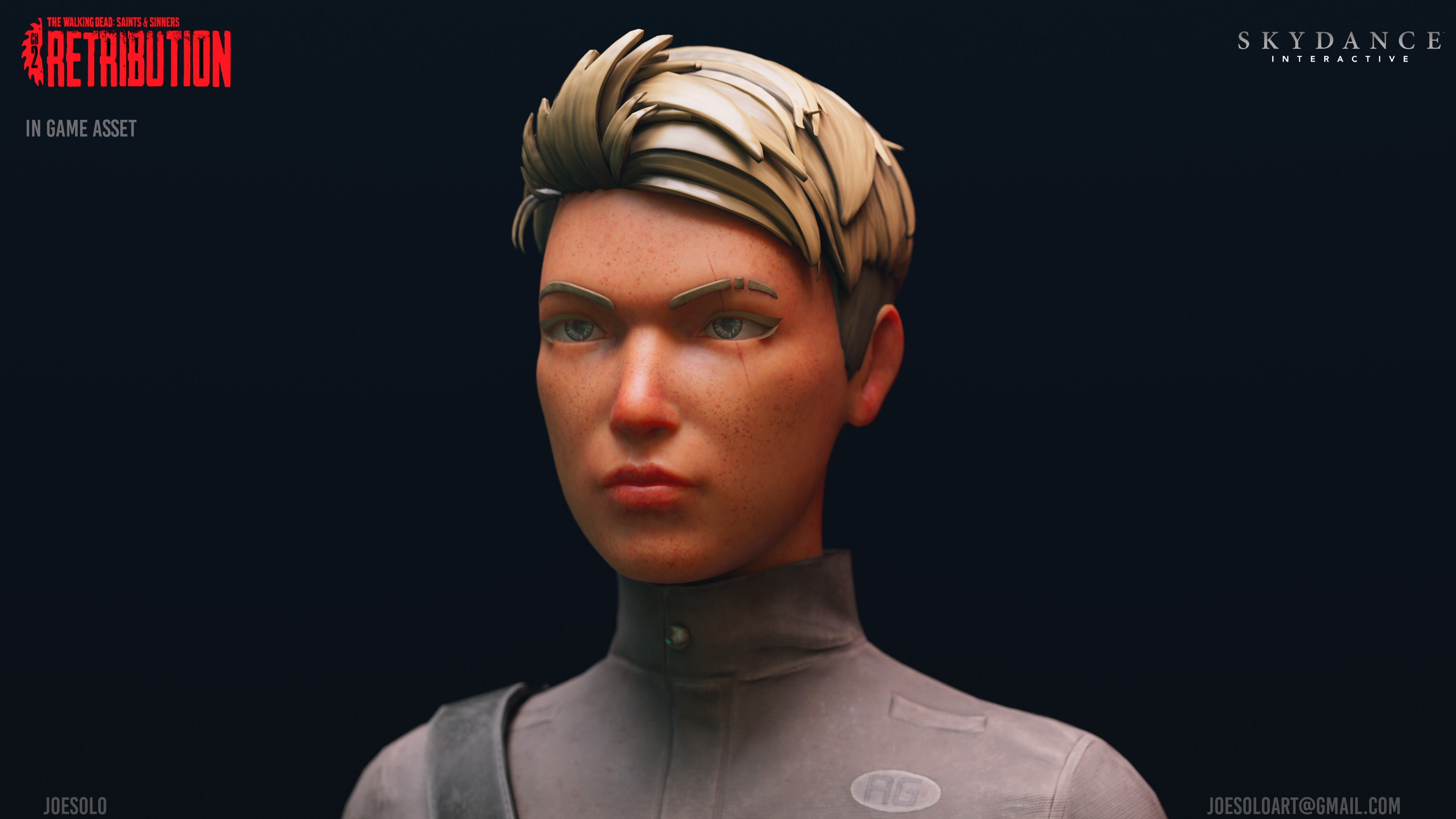Joe Solo - TWD Saints and Sinners Chapter 2 - Sable Low Poly- 2022