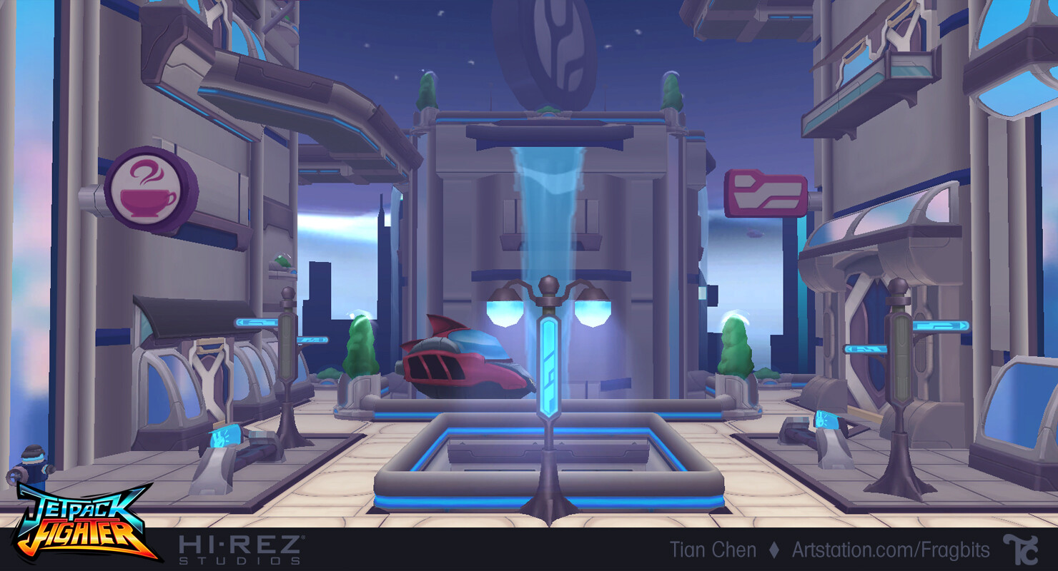 Tian Chen - Jetpack Fighter