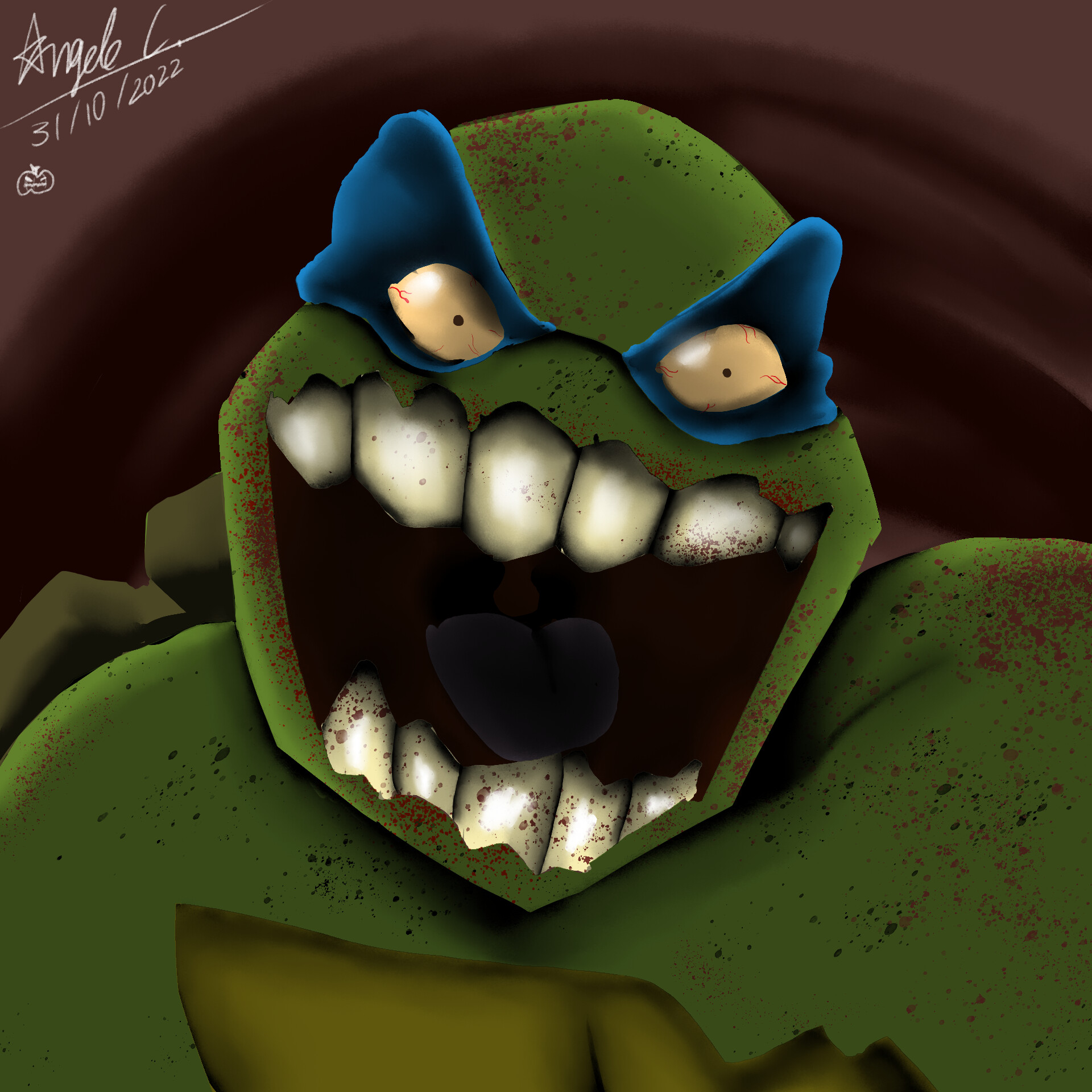 ArtStation - Zombie Leonardo