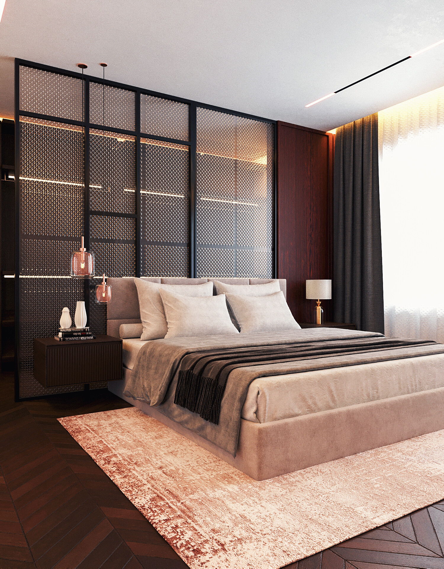 ArtStation - MODERN BEDROOM