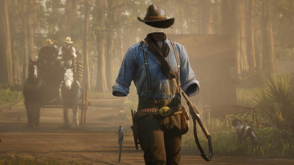 ArtStation - Invisible Arther Morgan_RDR2