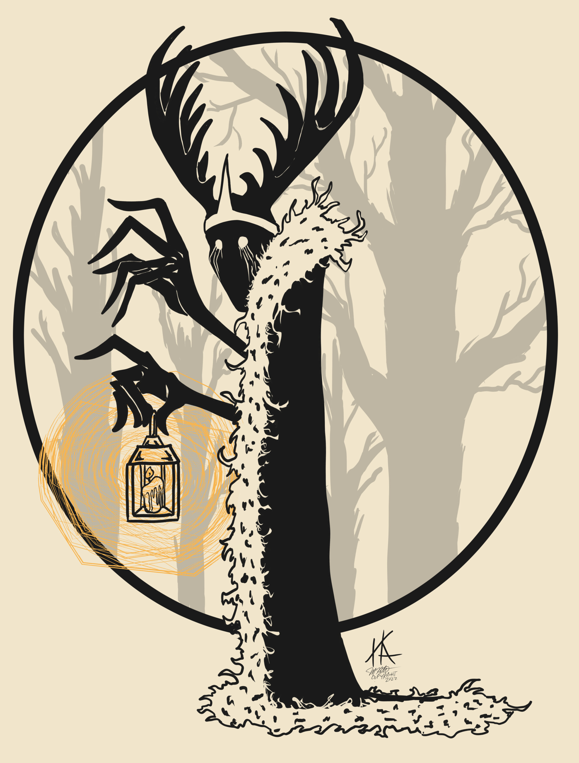 ArtStation - Forest Demon