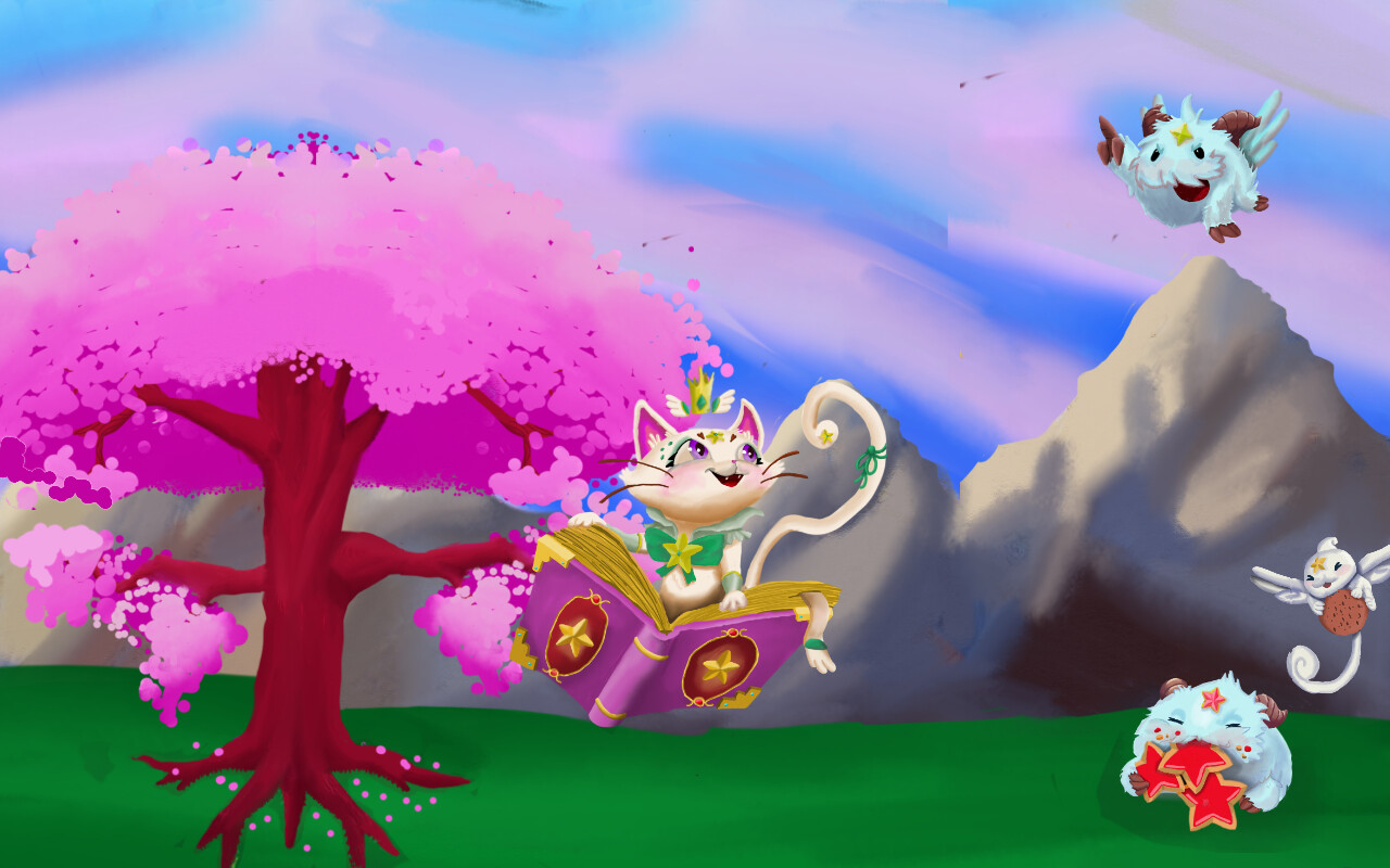 ArtStation - Yuumi Star Guardian - Fan Art