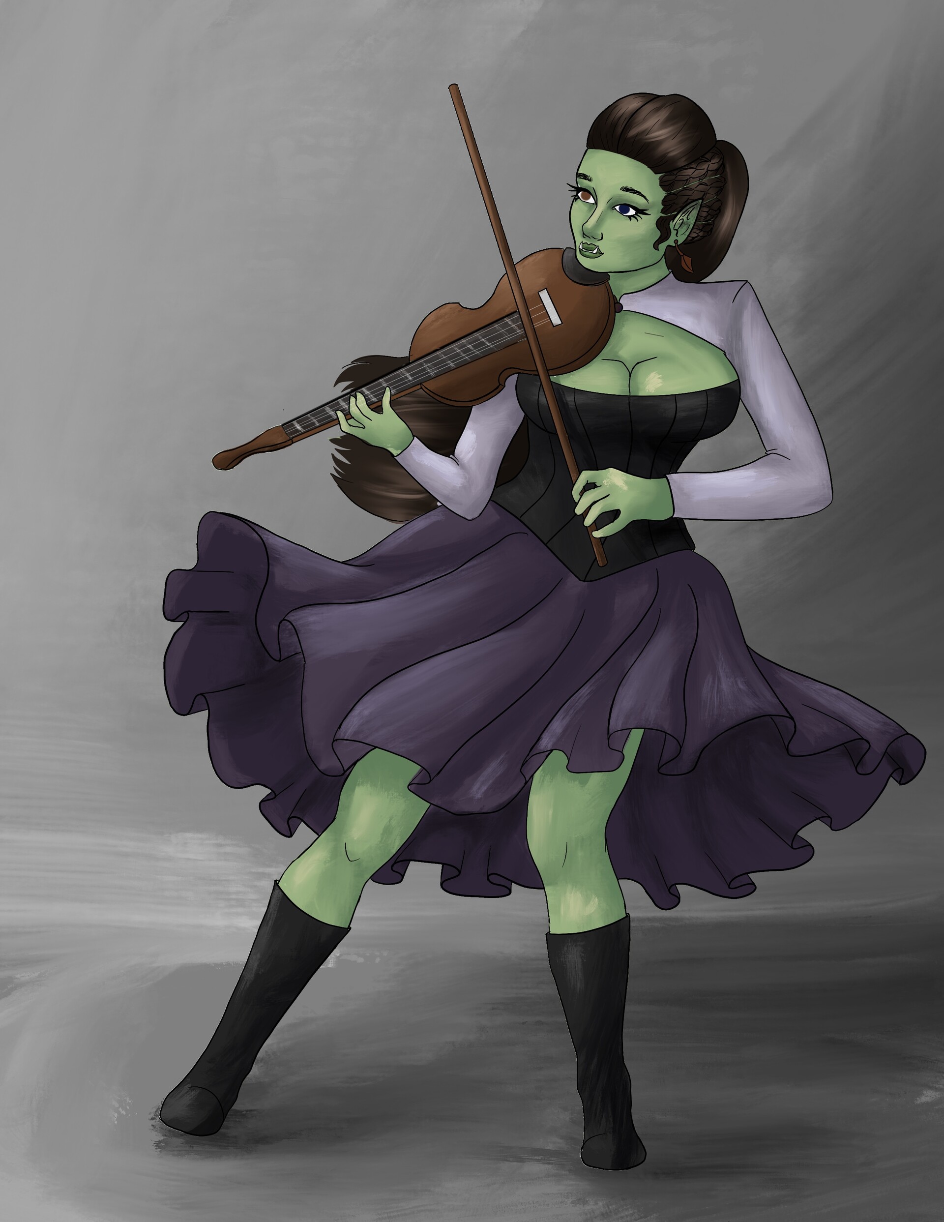 ArtStation - Orc bard