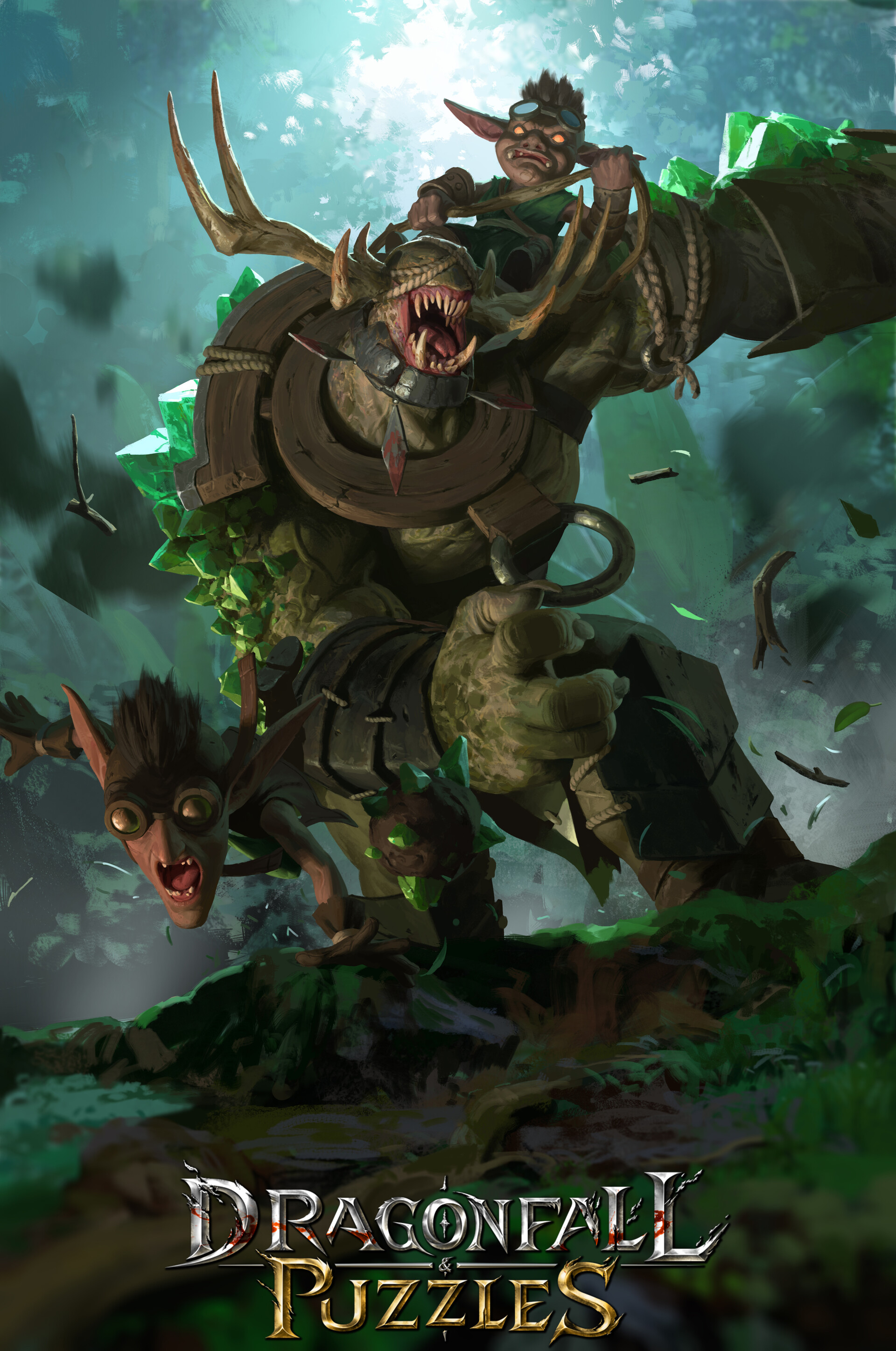 ArtStation - 《Dragonfall&Puzzles》2