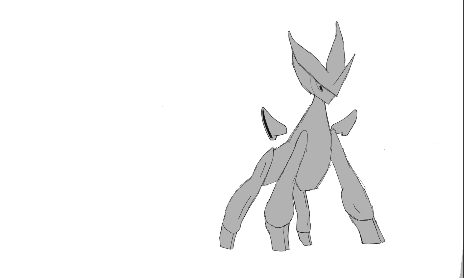 ArtStation - WIP for a pokemon design