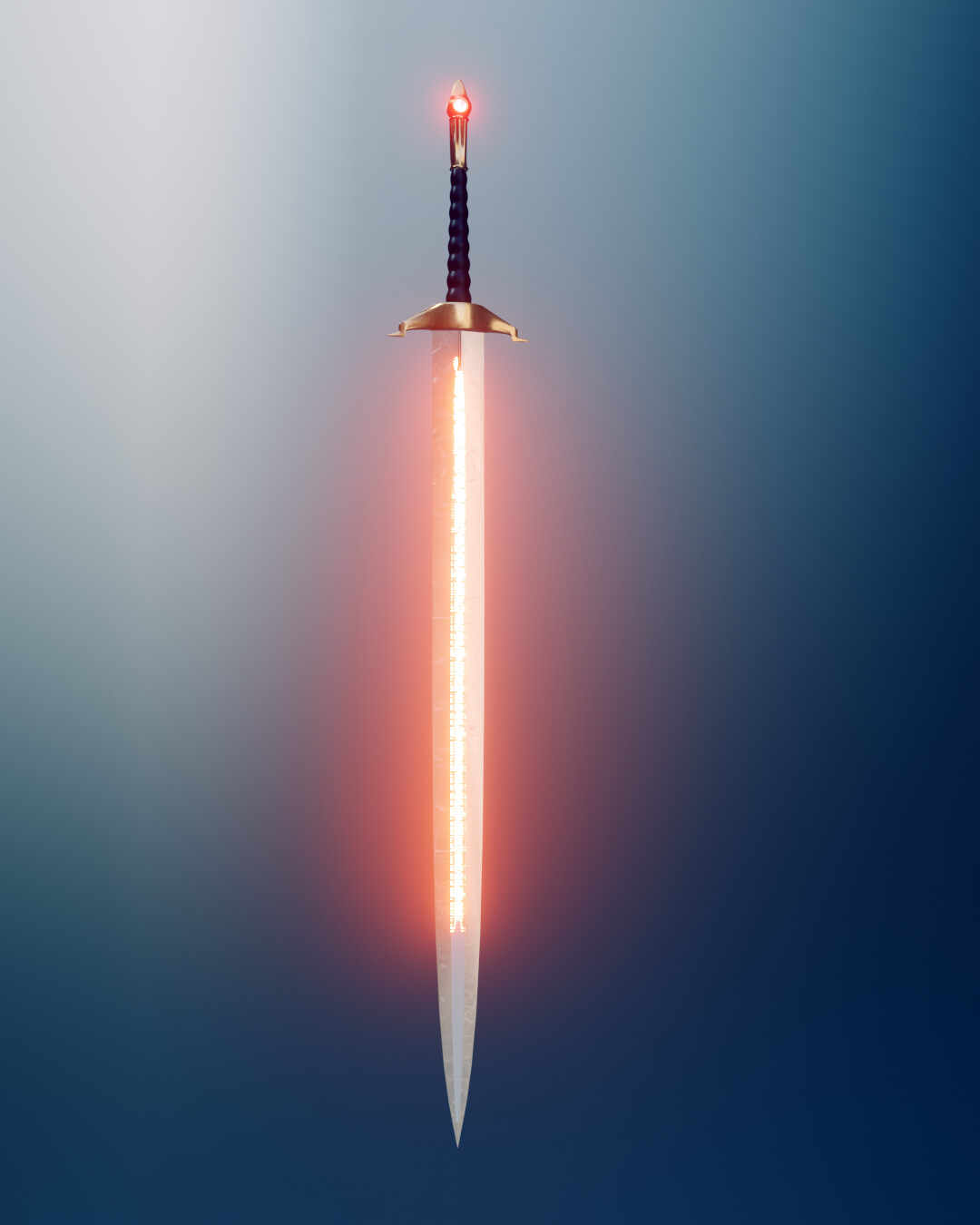 ArtStation - Glowing sword
