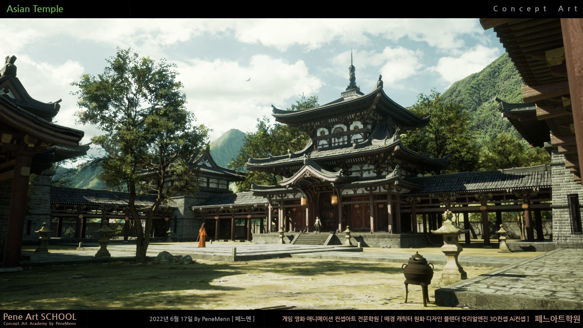 ArtStation - Asian Temple