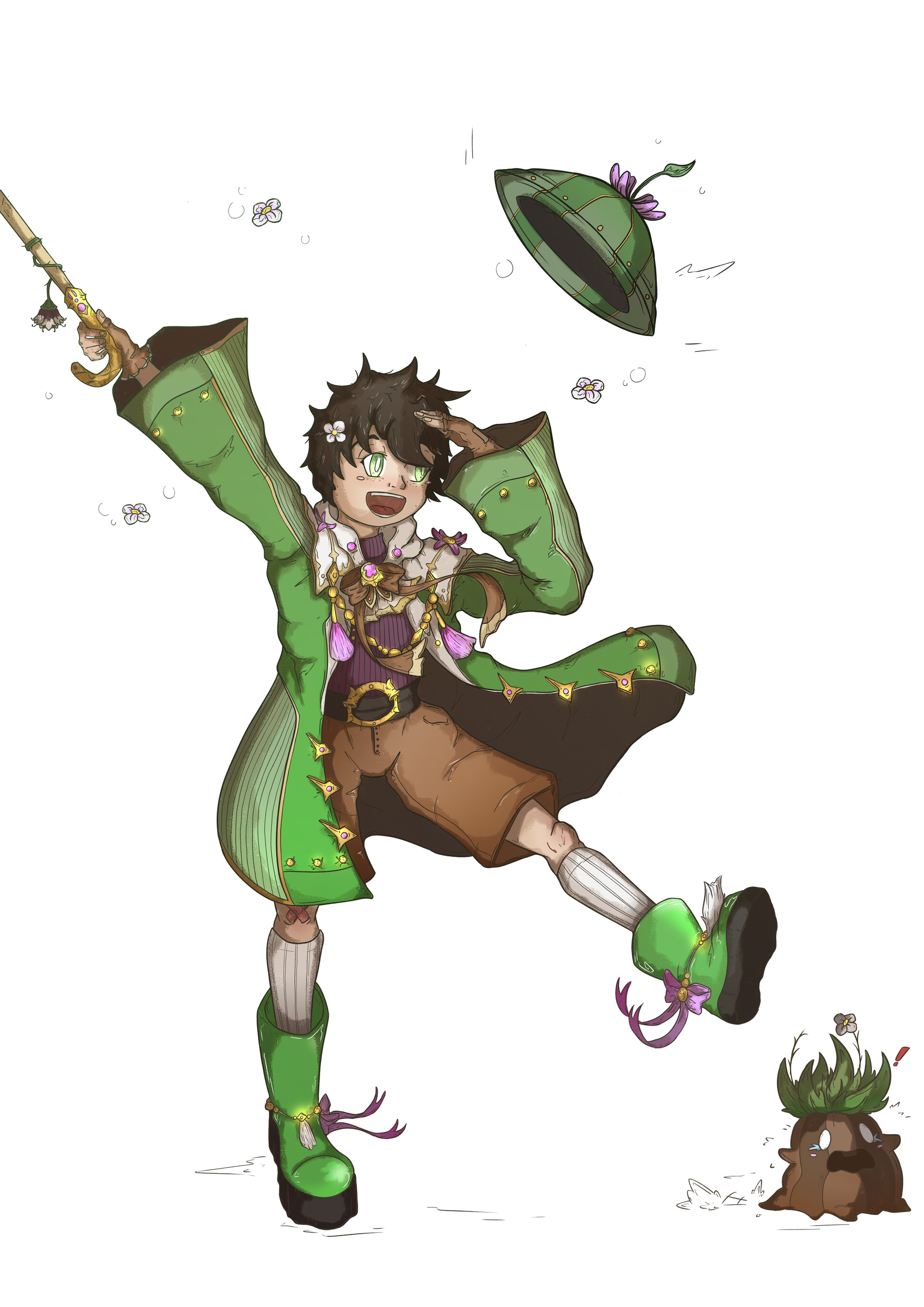 ArtStation - Mandragora Hunters - Comfrey