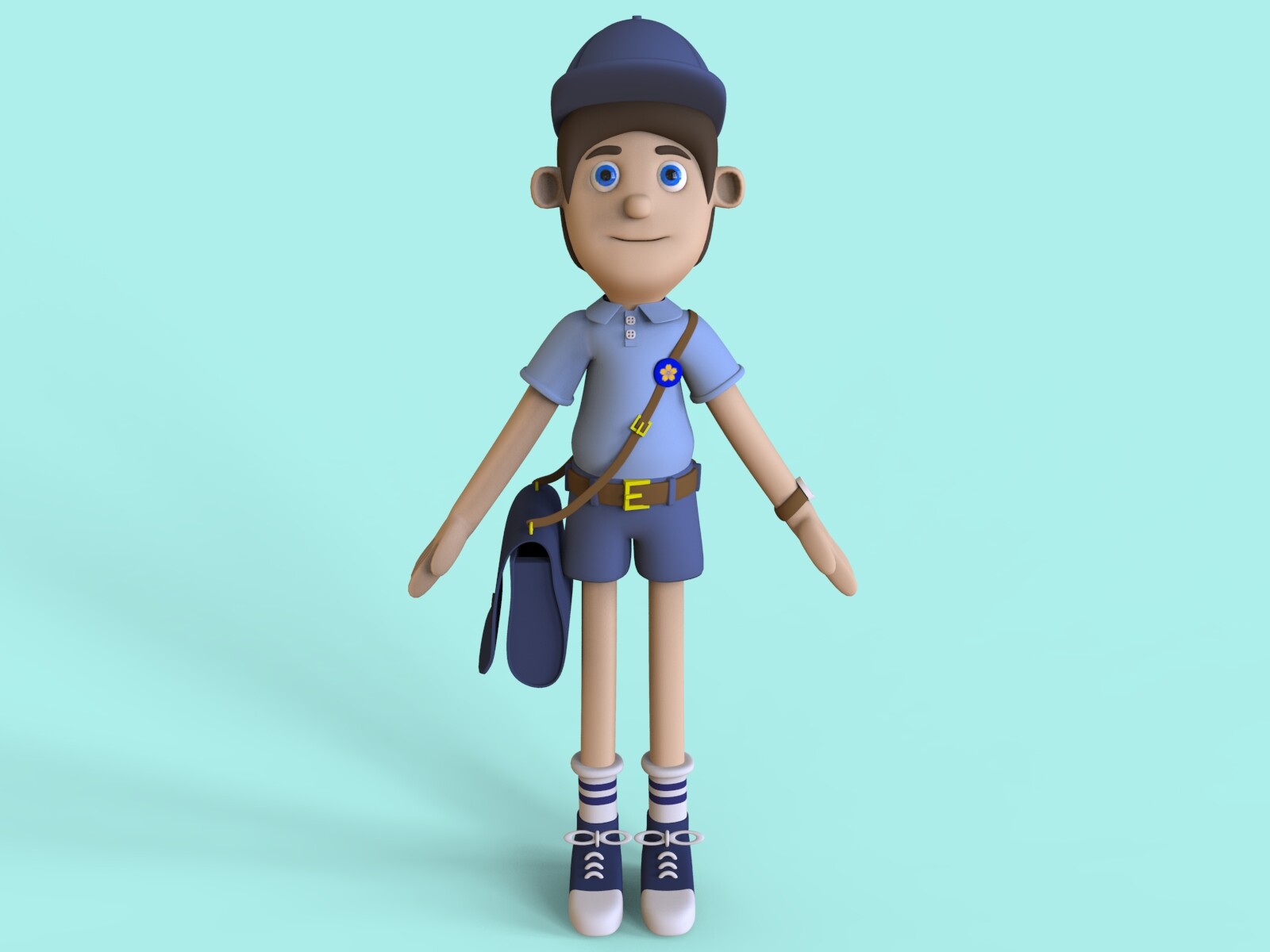 ArtStation - school boy