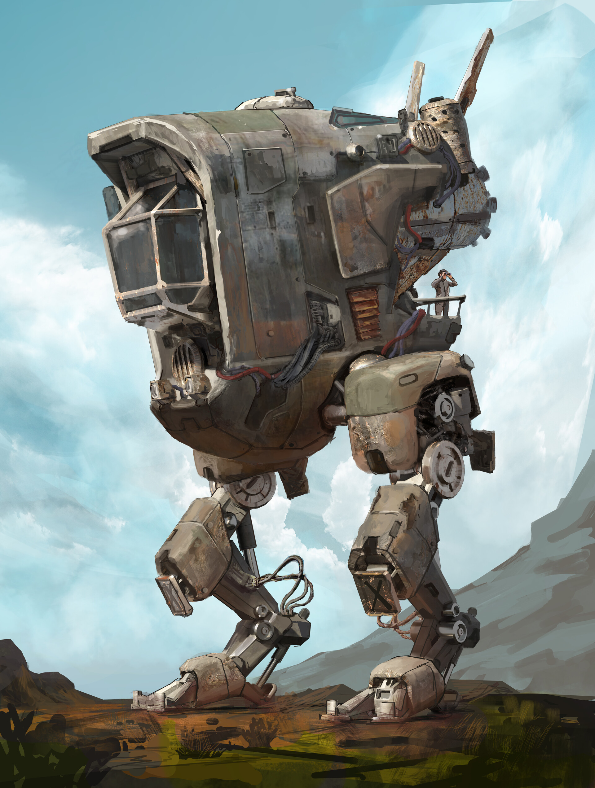 ArtStation - Bird Watcher