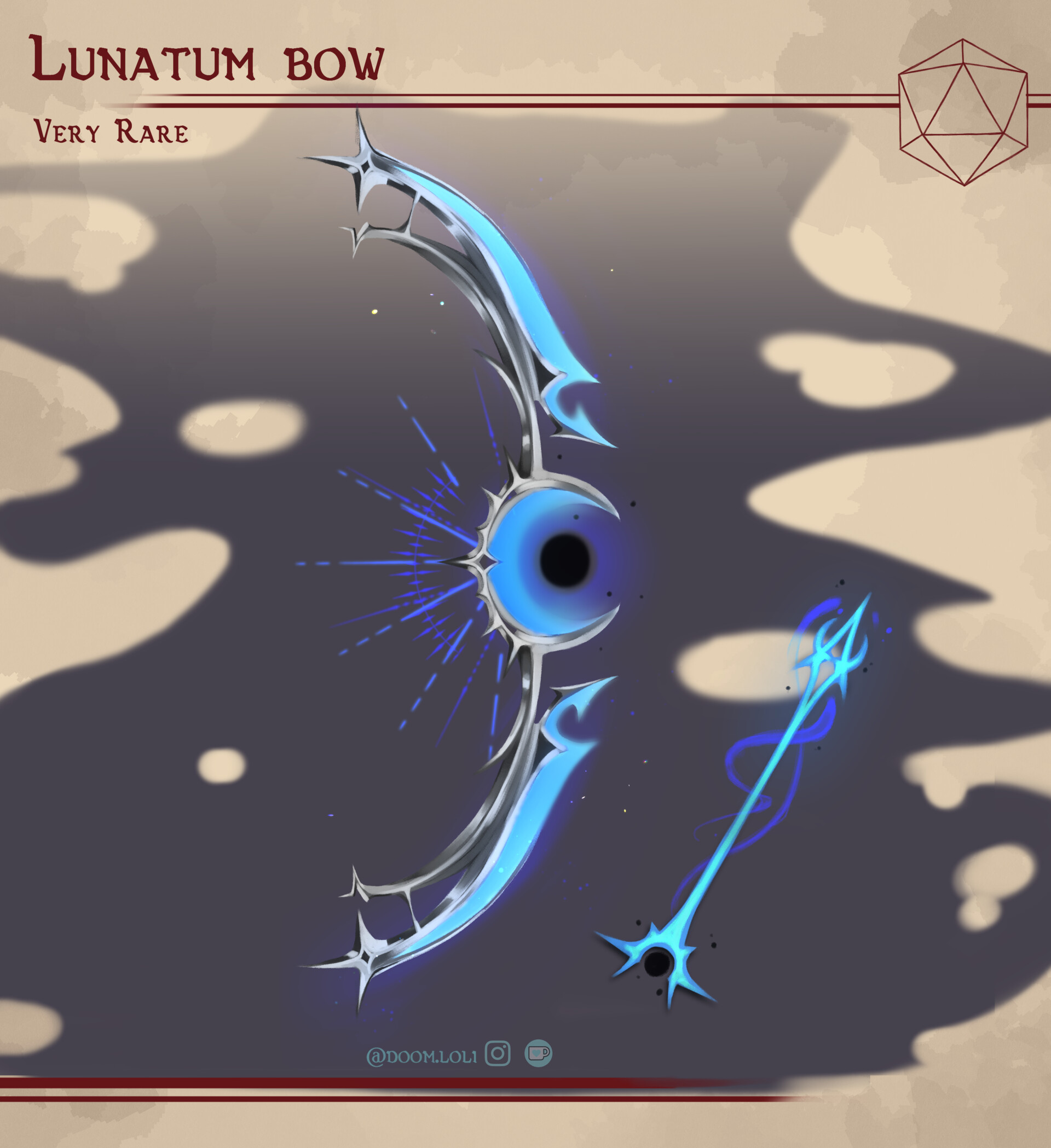 Rebeka Helyes - Weapon designs - "Moonlight Sonata"