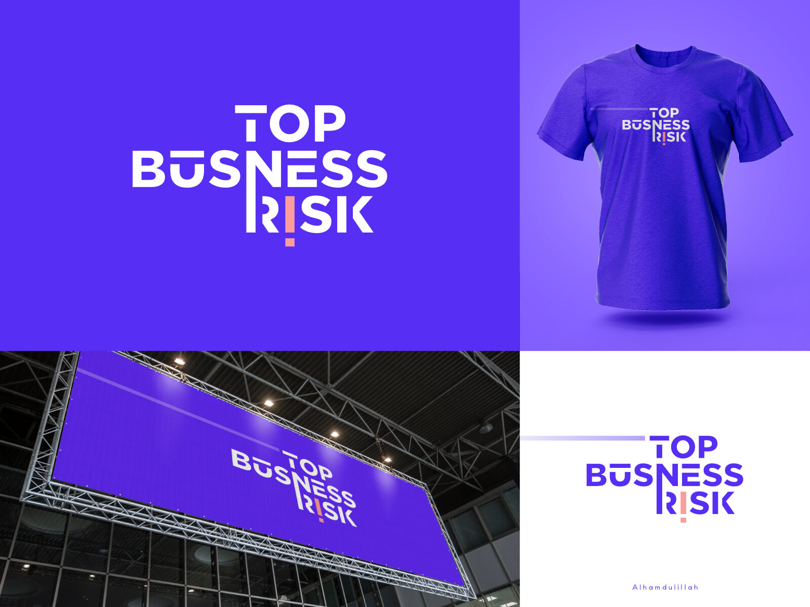 ArtStation - Top Business Risk - Wordmark Logo