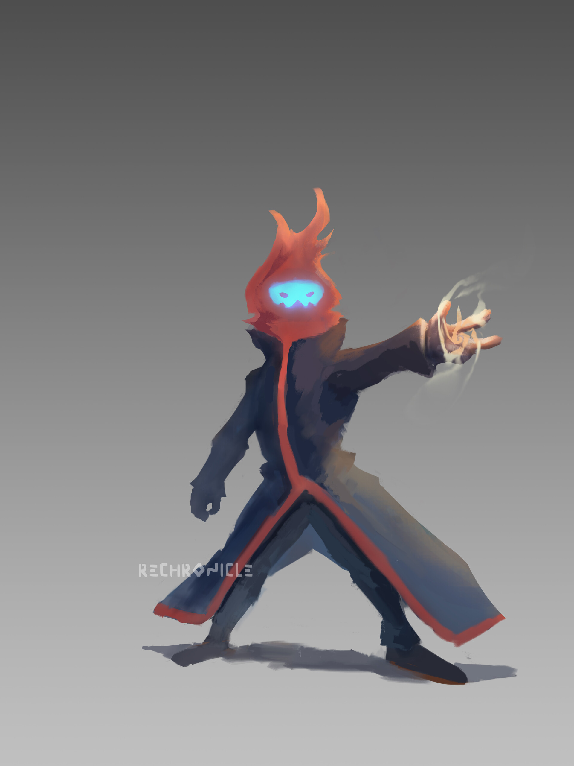 ArtStation - Mage fire