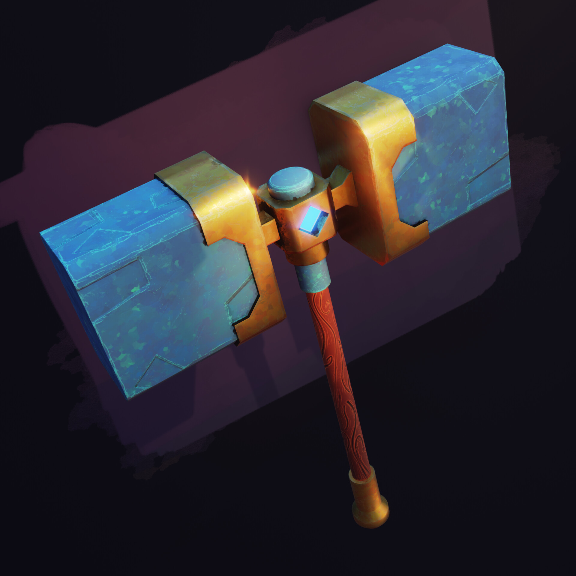 ArtStation - Stylized Hammer