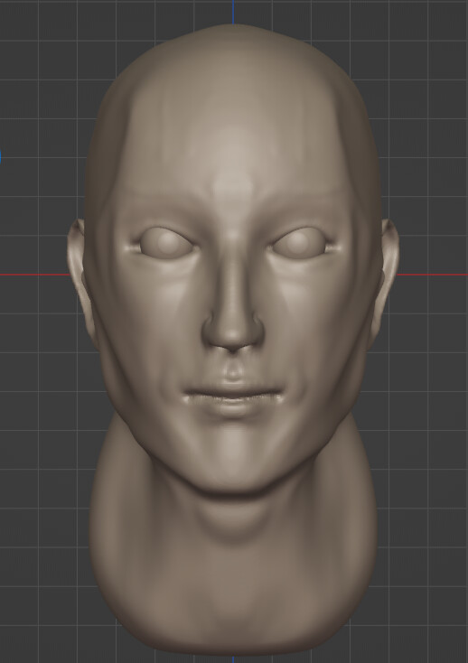 ArtStation - head sculpt practice 4