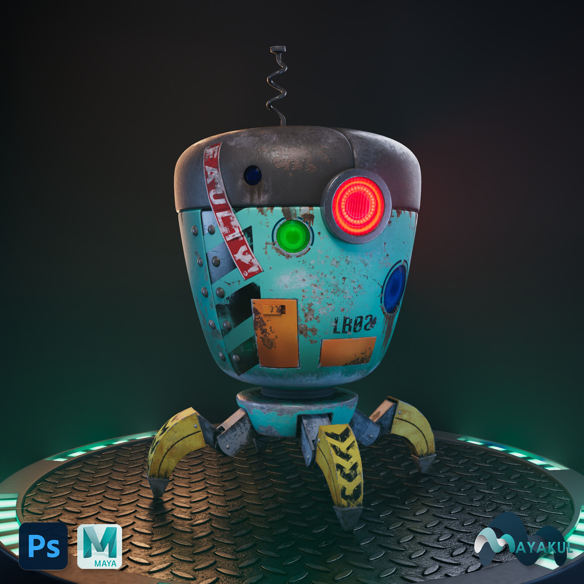 ArtStation - Mini Bot