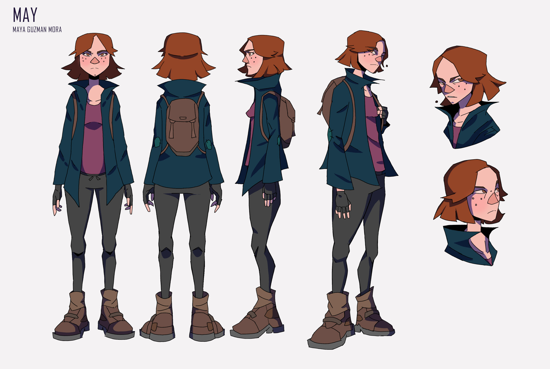 ArtStation - May Mora Concept sheet