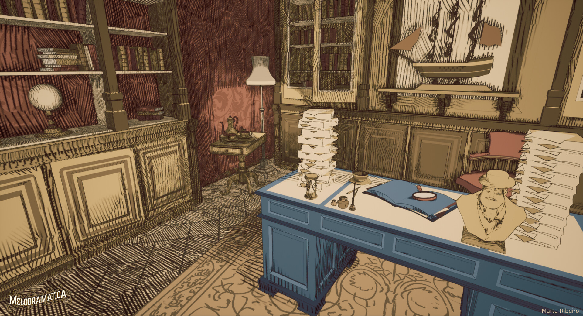 Marta Ribeiro - Victorian Backstage Props | Melodramatica