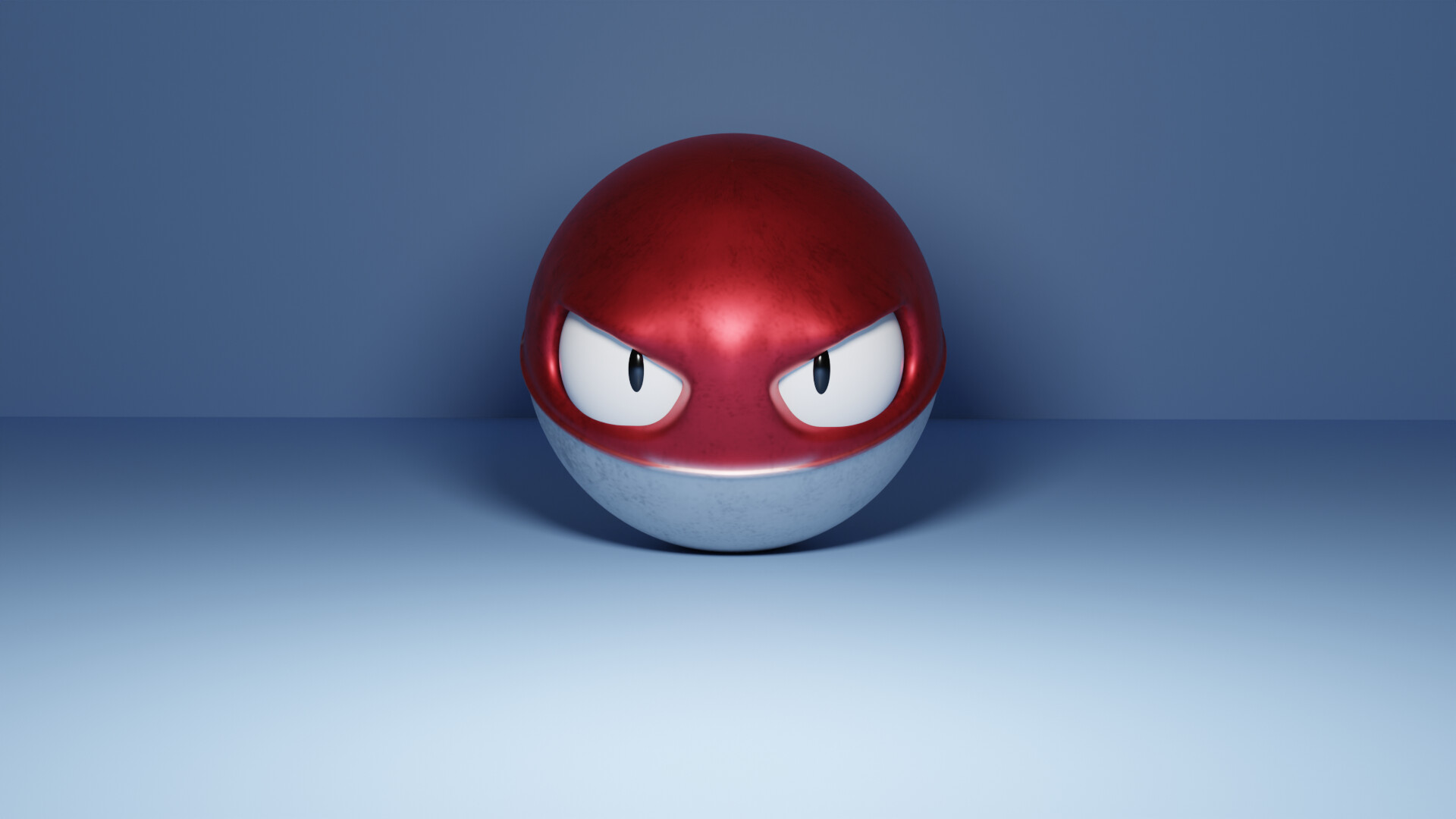 ArtStation - First Pokemon I made in Blender | Voltorb