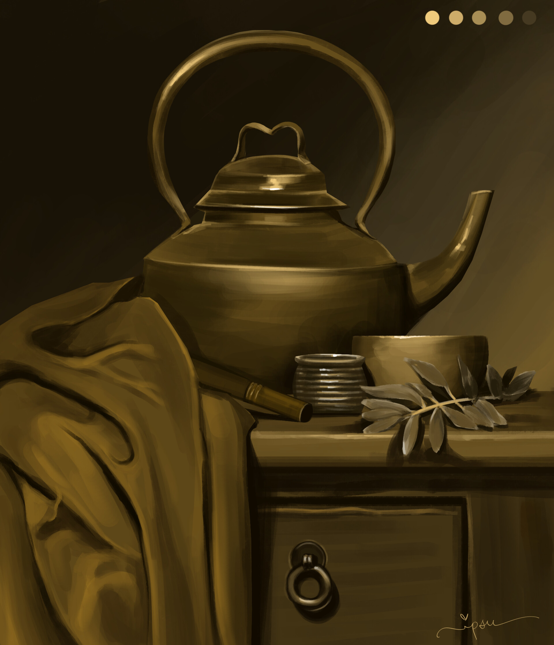ArtStation - Still Life- Metal