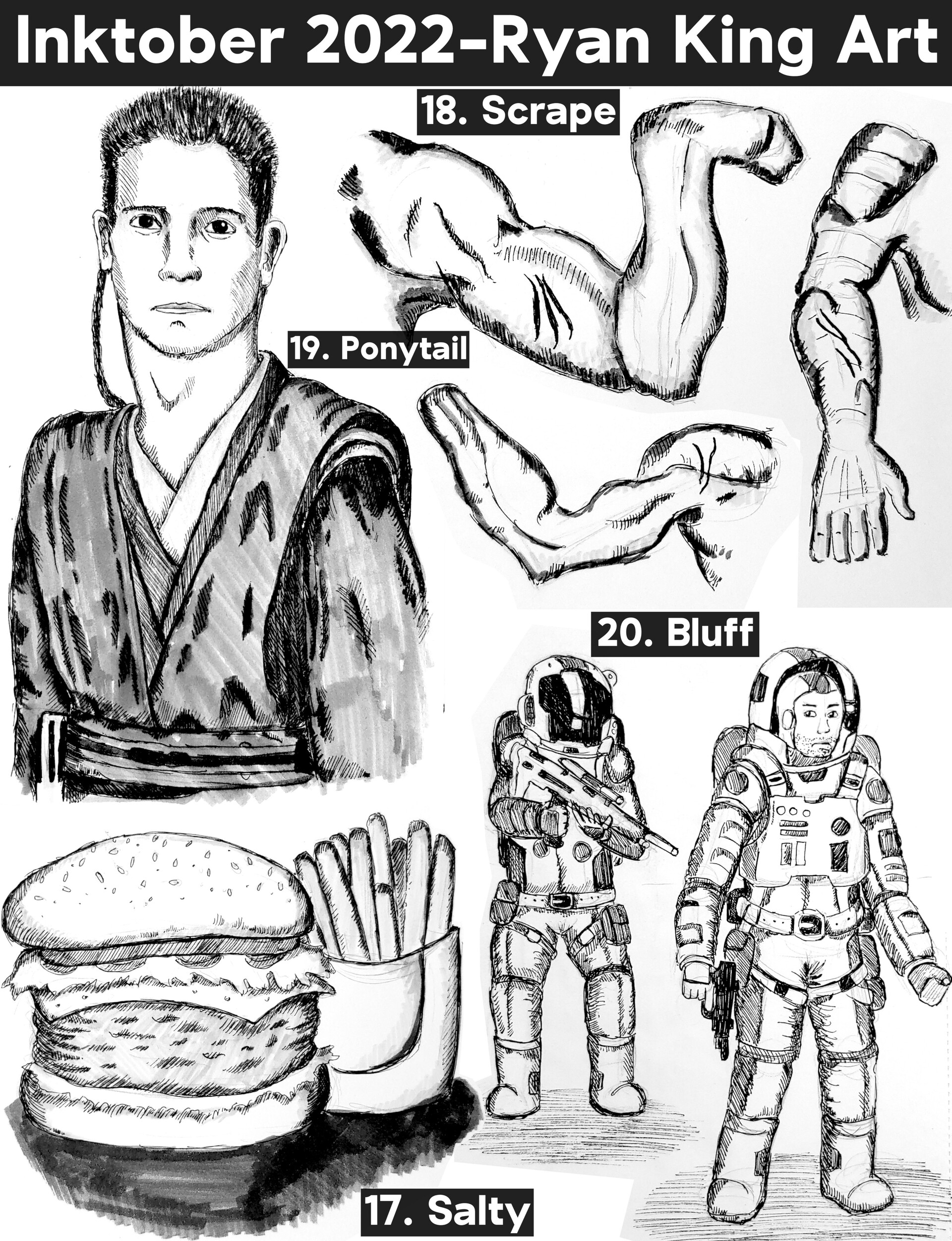 Ryan King - Inktober 2022