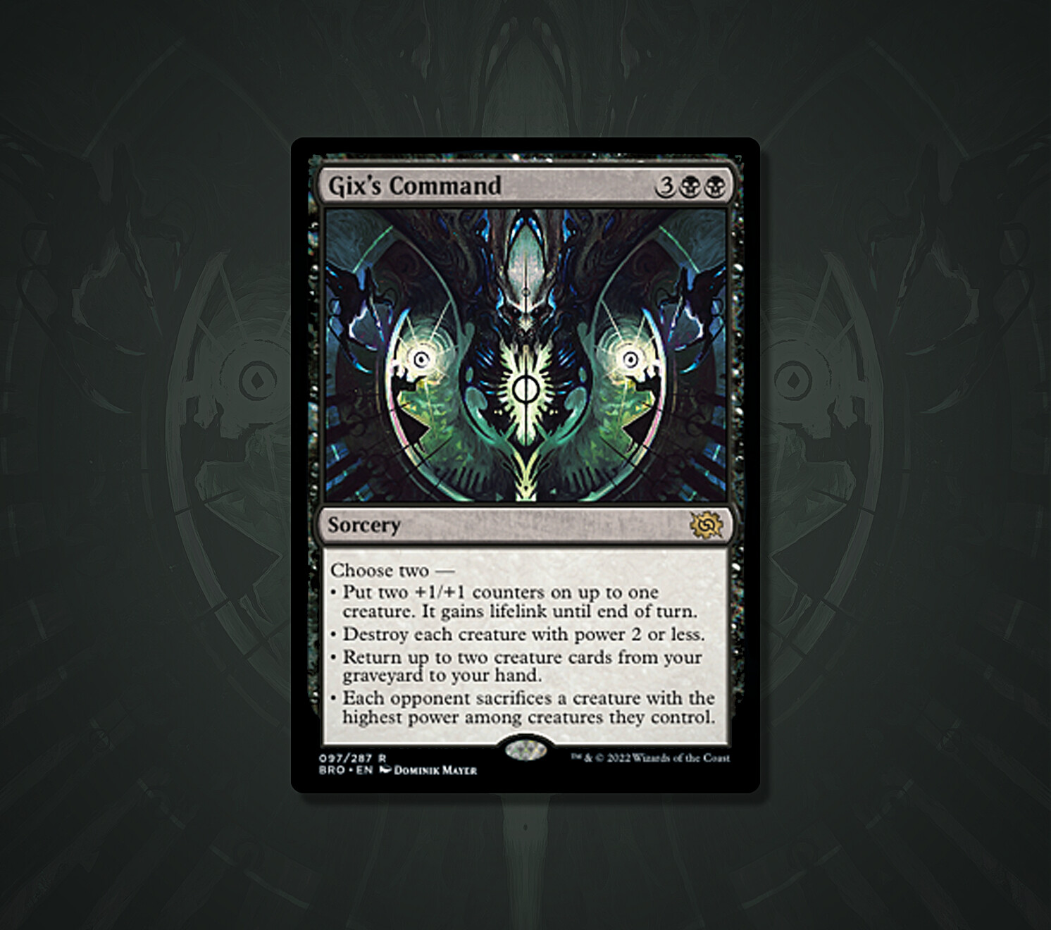 Dominik Mayer - MtG - Gix's Command