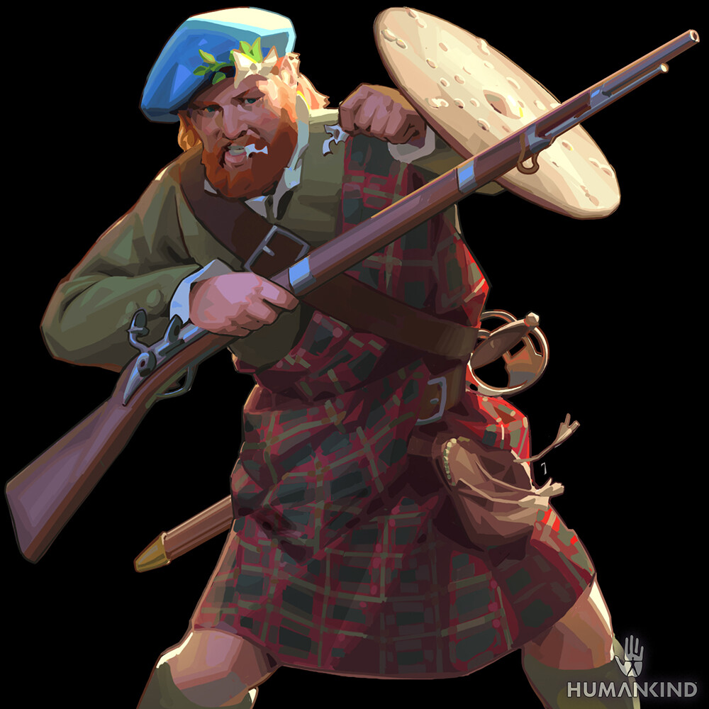 Scottish Highlander by Quentin de Warren : r/ImaginaryHumans