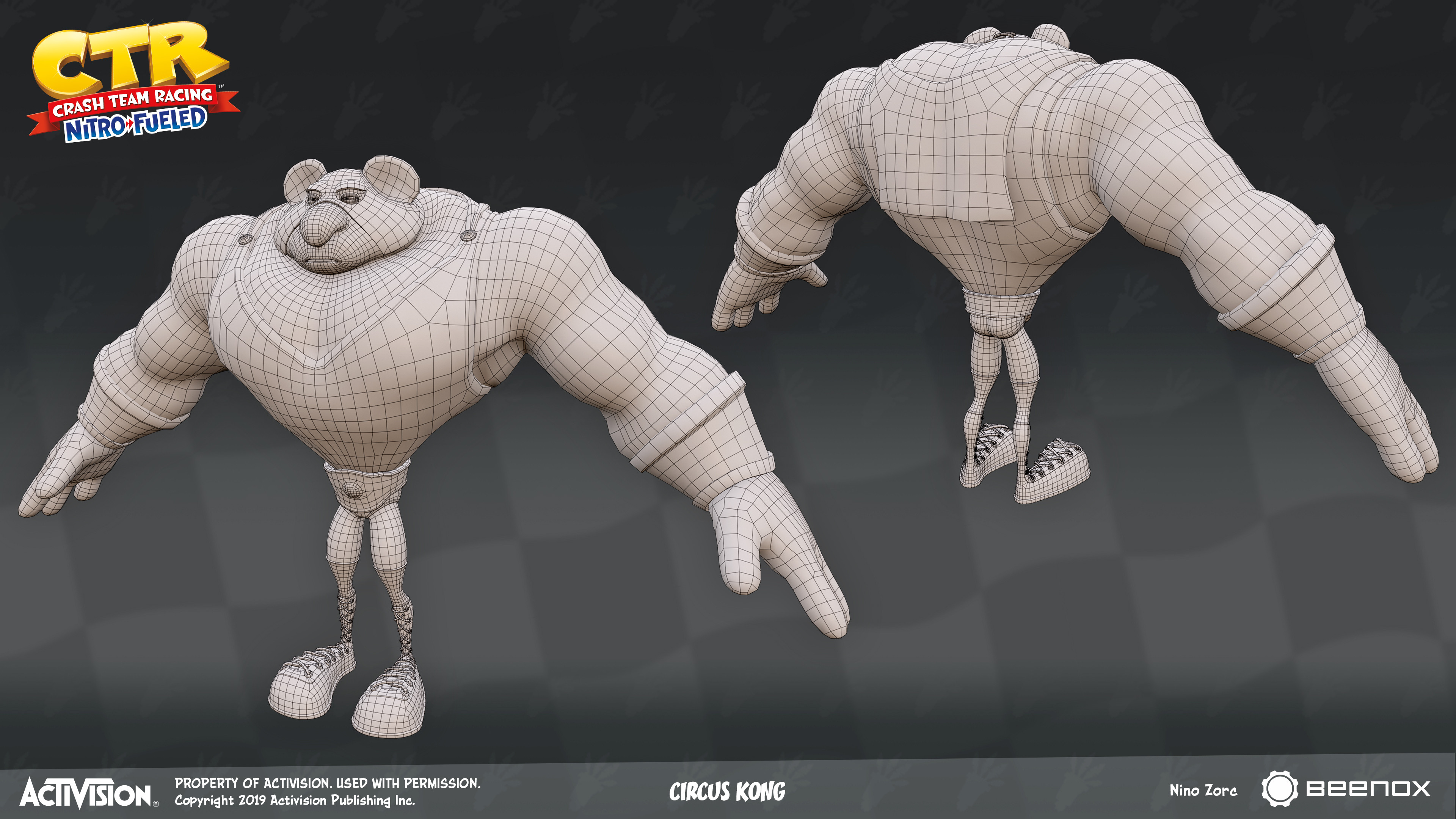 Nino Zorc (Nion) - CTR : Nitro-Fueled - Circus Kong