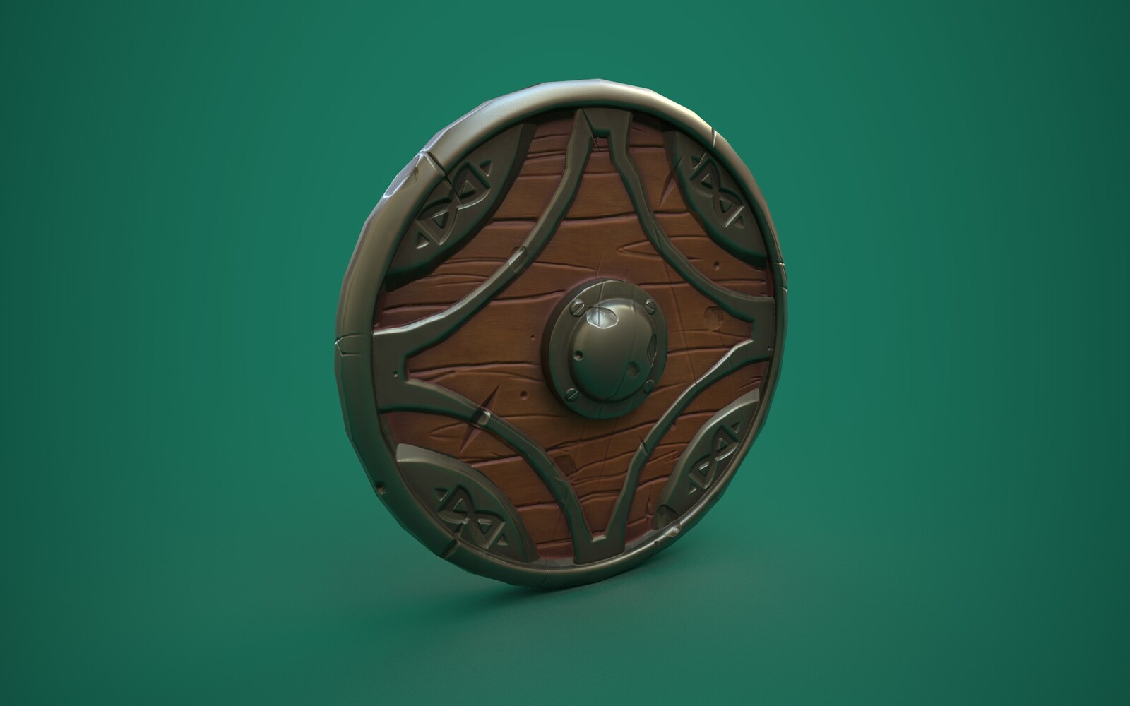 Fred Sais - Prop - Viking Shield