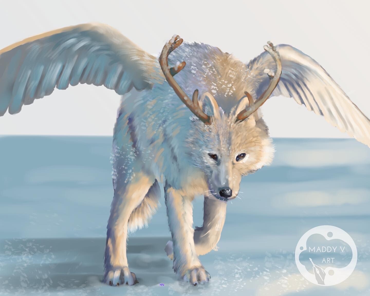 ArtStation - Hybrid Creature Digital Painting