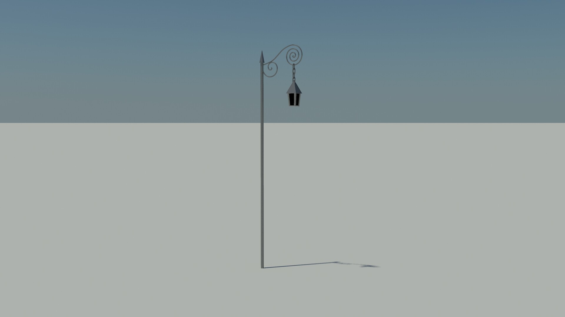 ArtStation - Park light pole