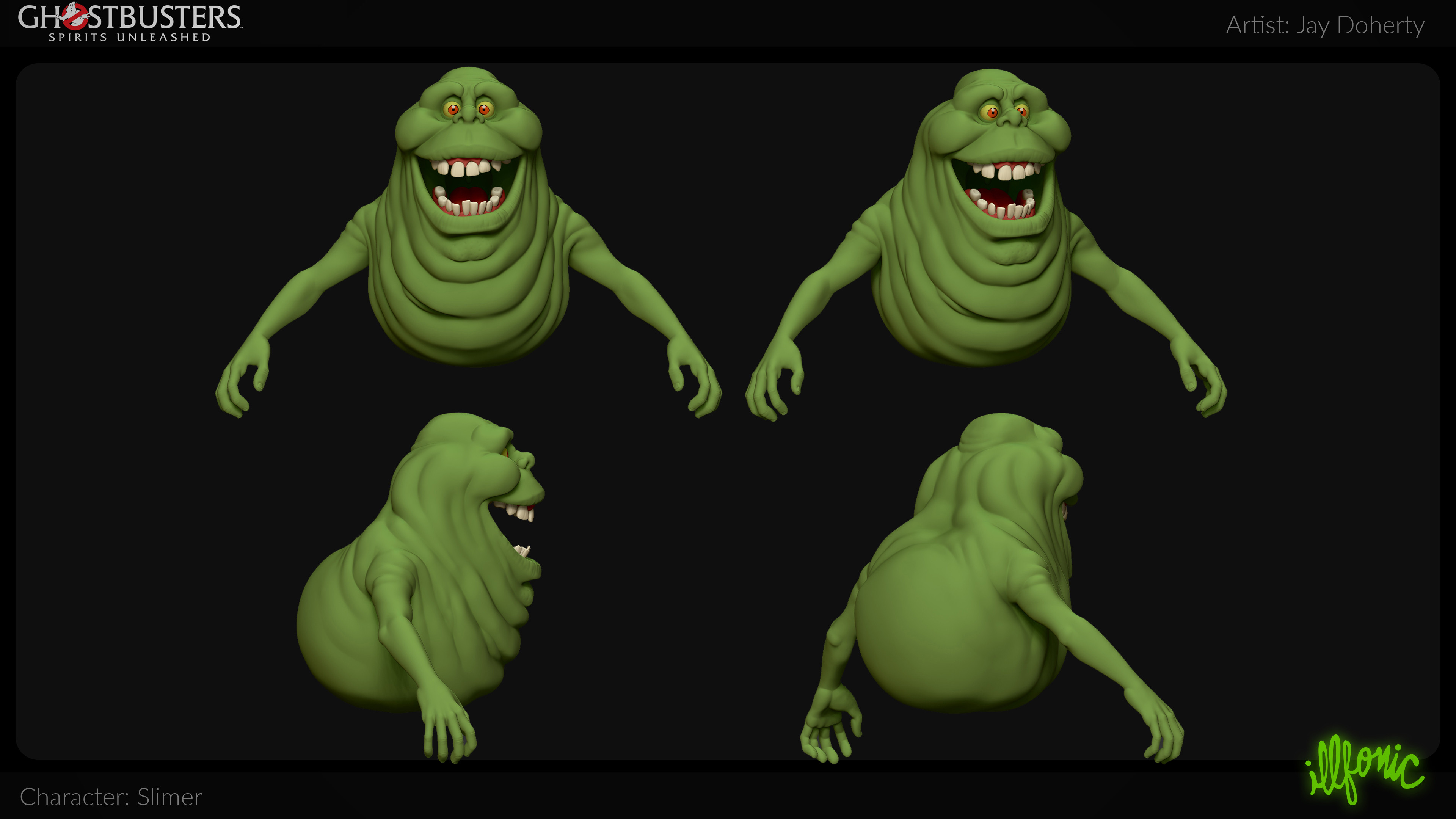 Jay Doherty - Ghostbusters: Spirits Unleashed - Slimer