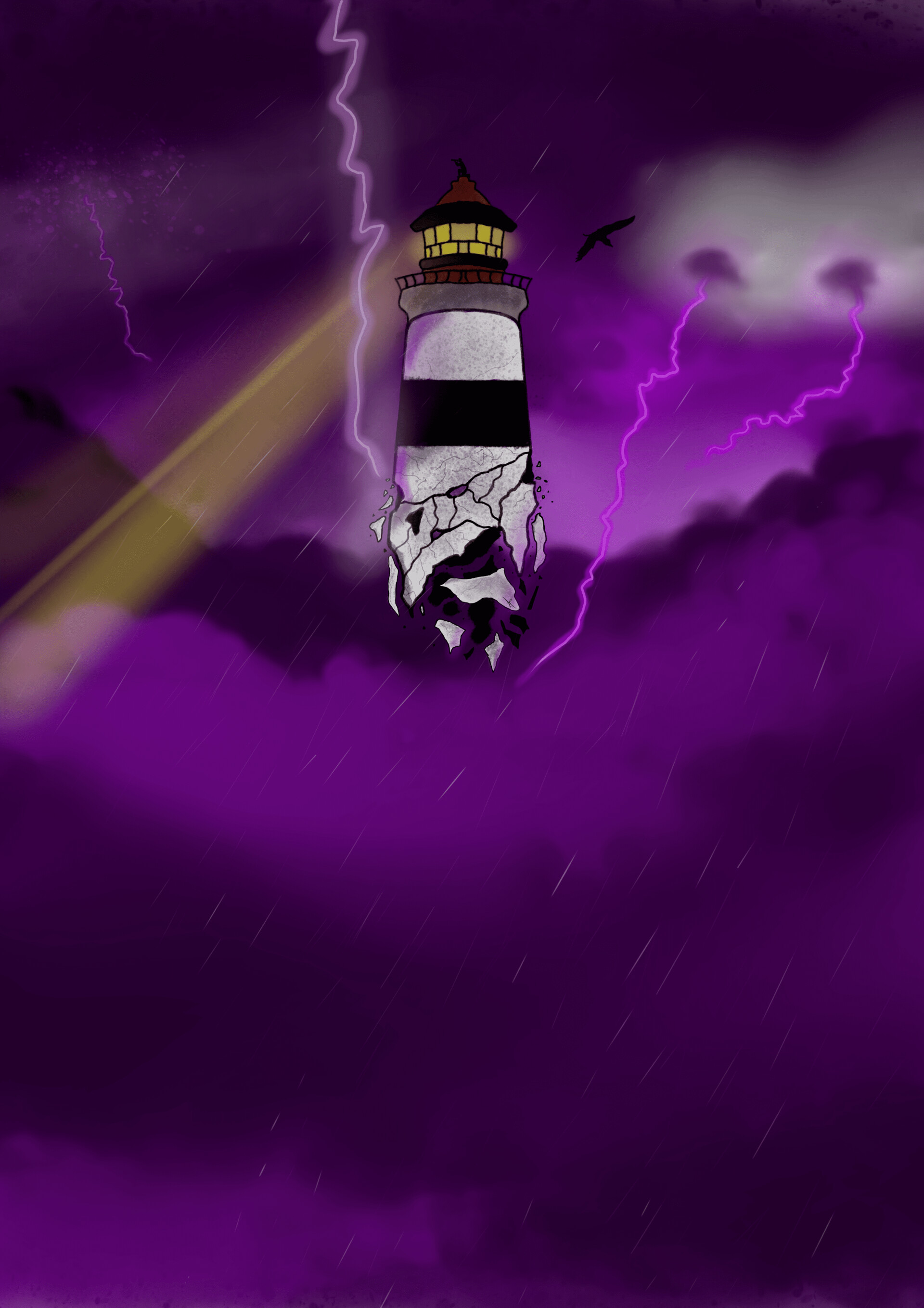 ArtStation - Broken Lighthouse