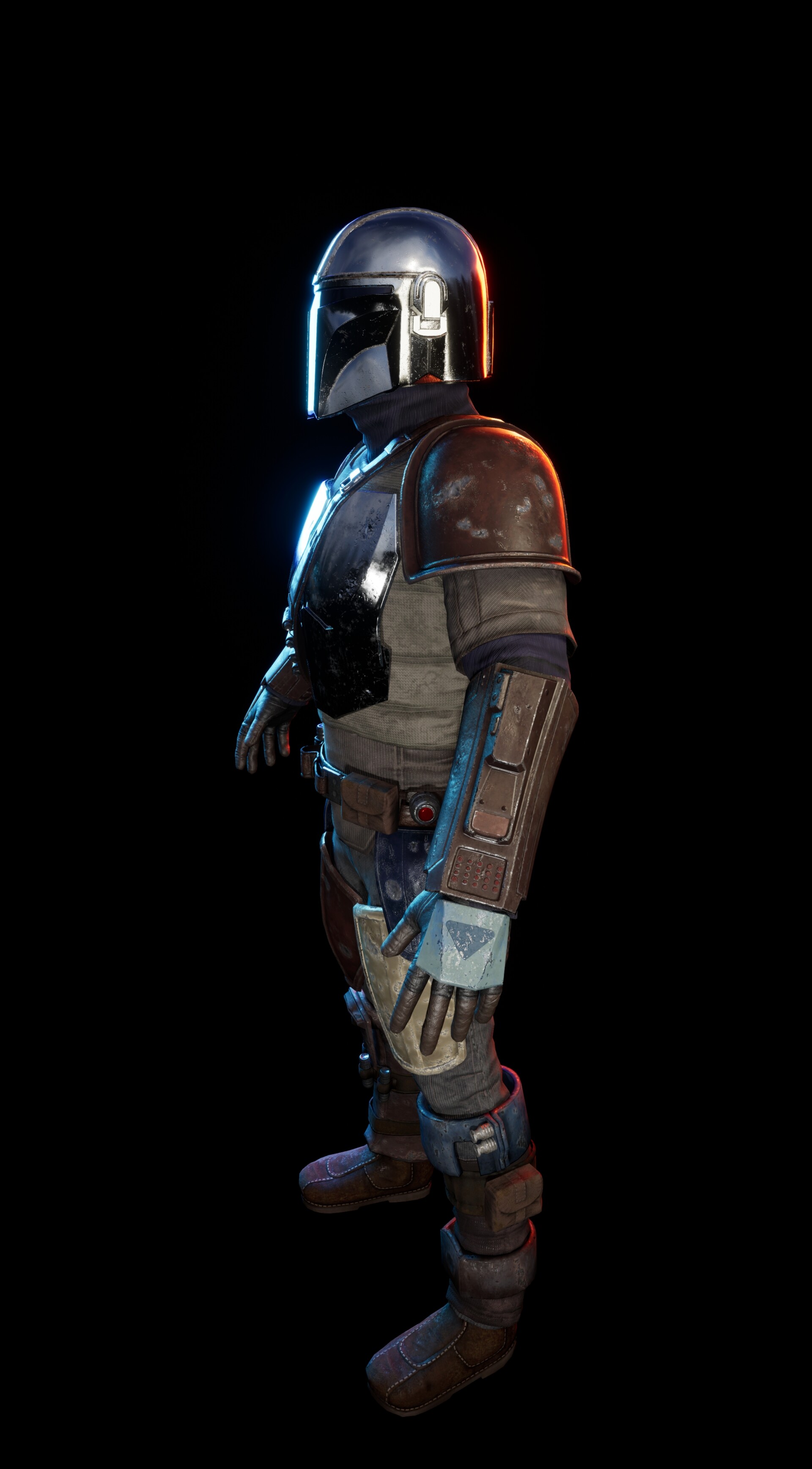 Oleksandr Bobyr - Mandalorian. Fanart