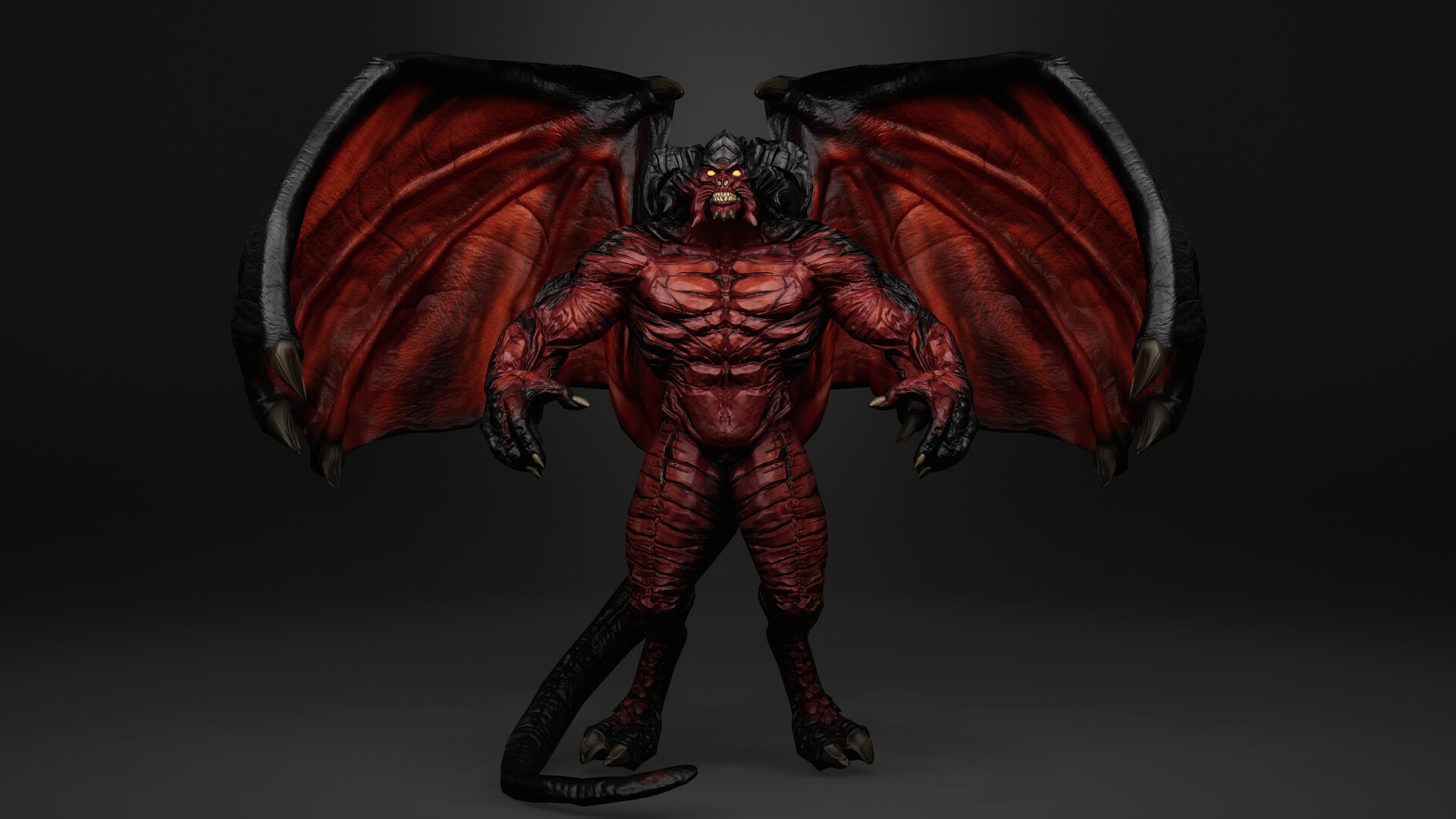 Daniel Rivers - Balrog (Low Poly, Real Time for Games)