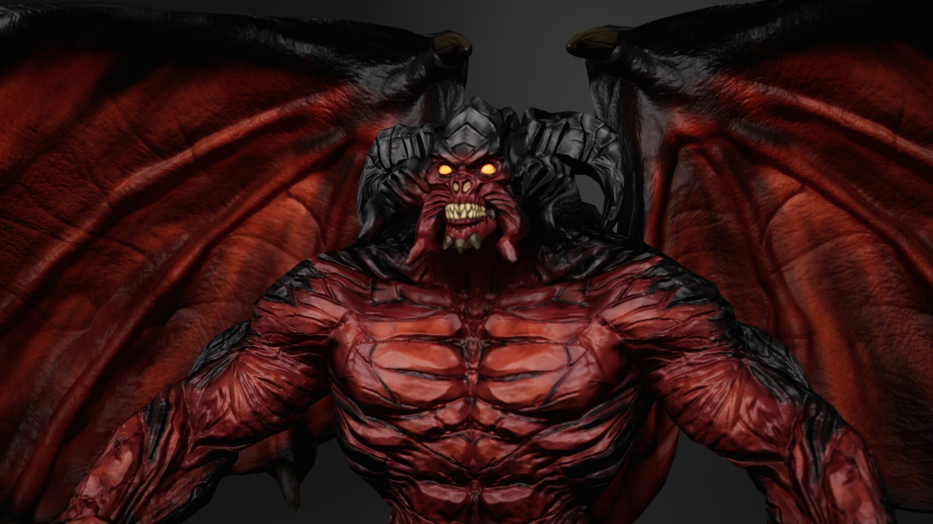 Daniel Rivers - Balrog (Low Poly, Real Time for Games)