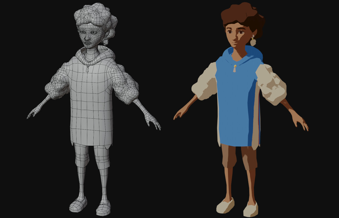 Alexandre Pérot - Amon - Character model