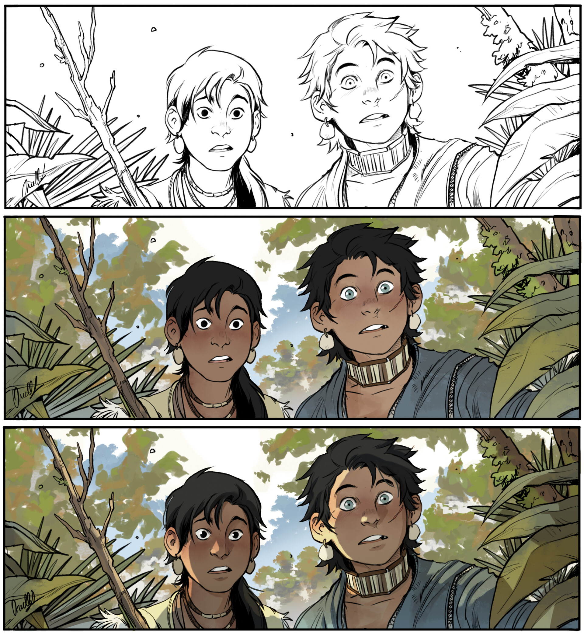 ArtStation - GIMKHANA | Panel WIP